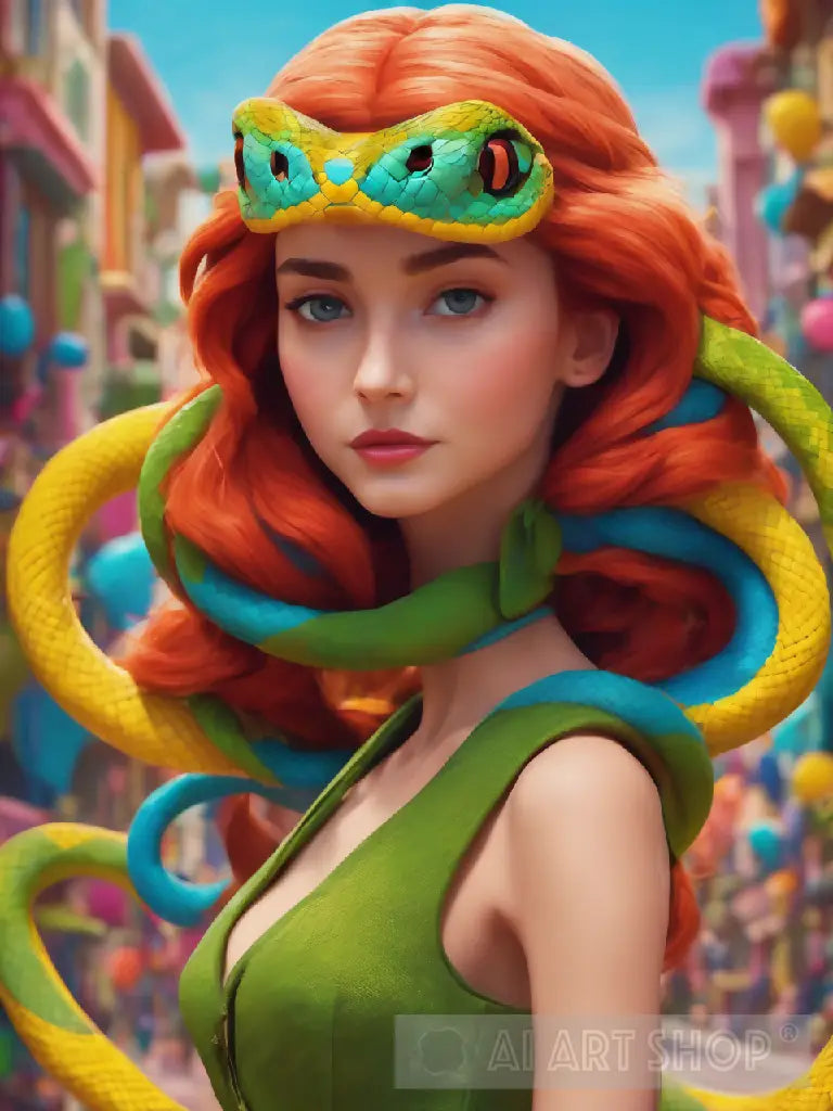 a snake girl