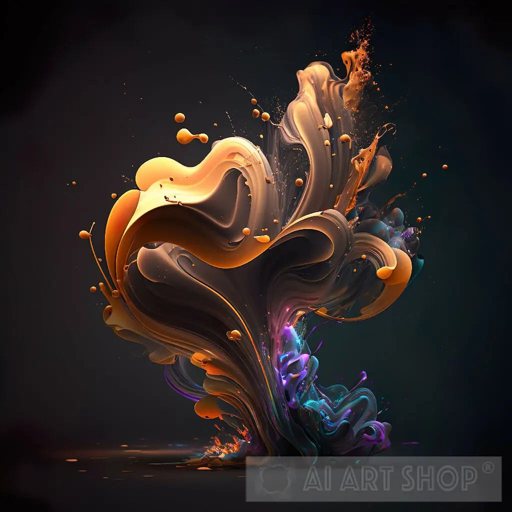 splash, colour, Art