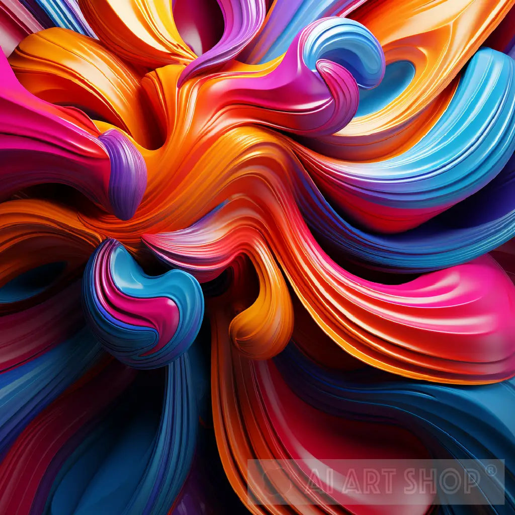 Abstract 3d Colors