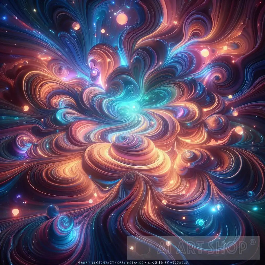 Abstract AI Art Series - Unique, AI-Generated Abstract Masterpieces