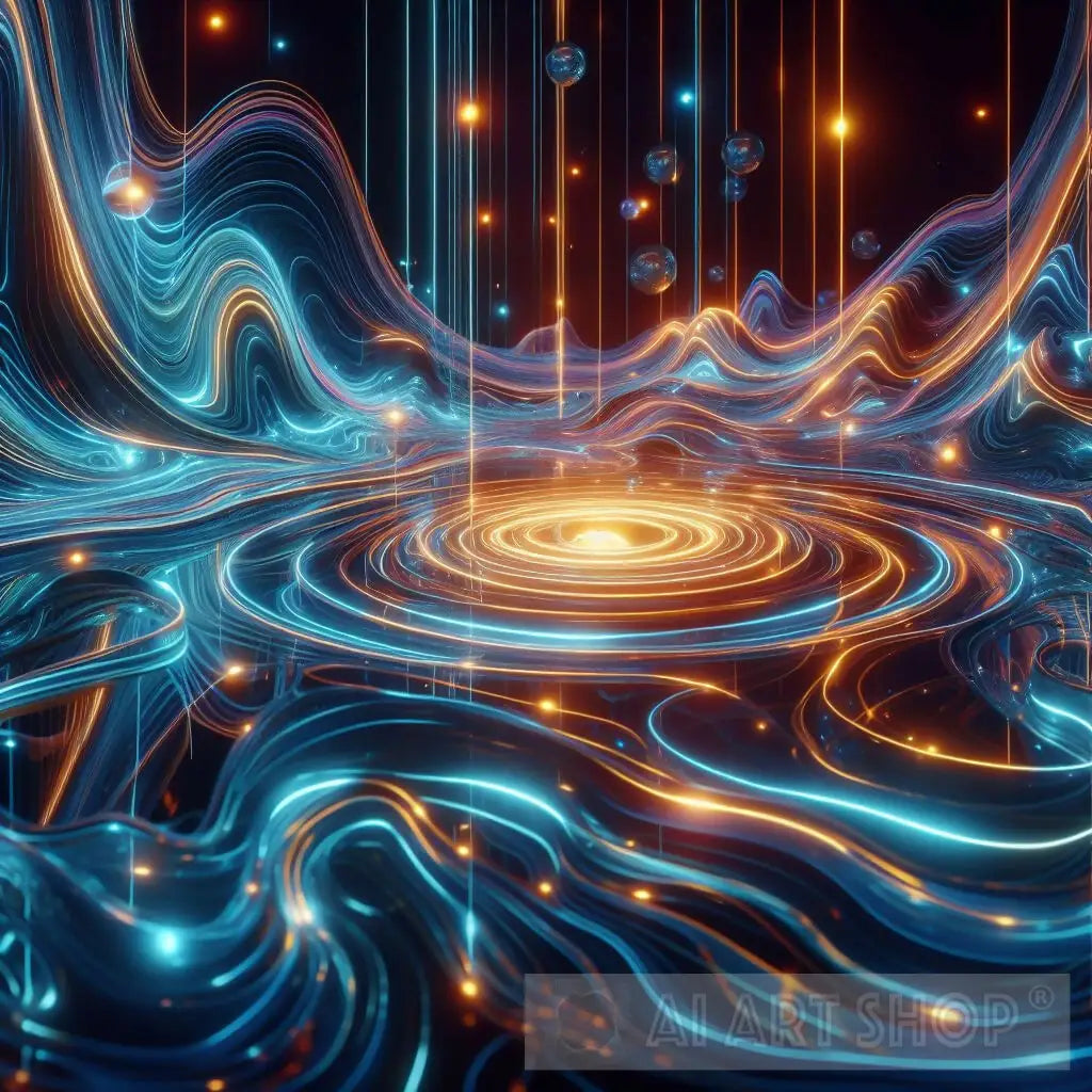 Abstract AI Art Series - Unique, AI-Generated Abstract Masterpieces