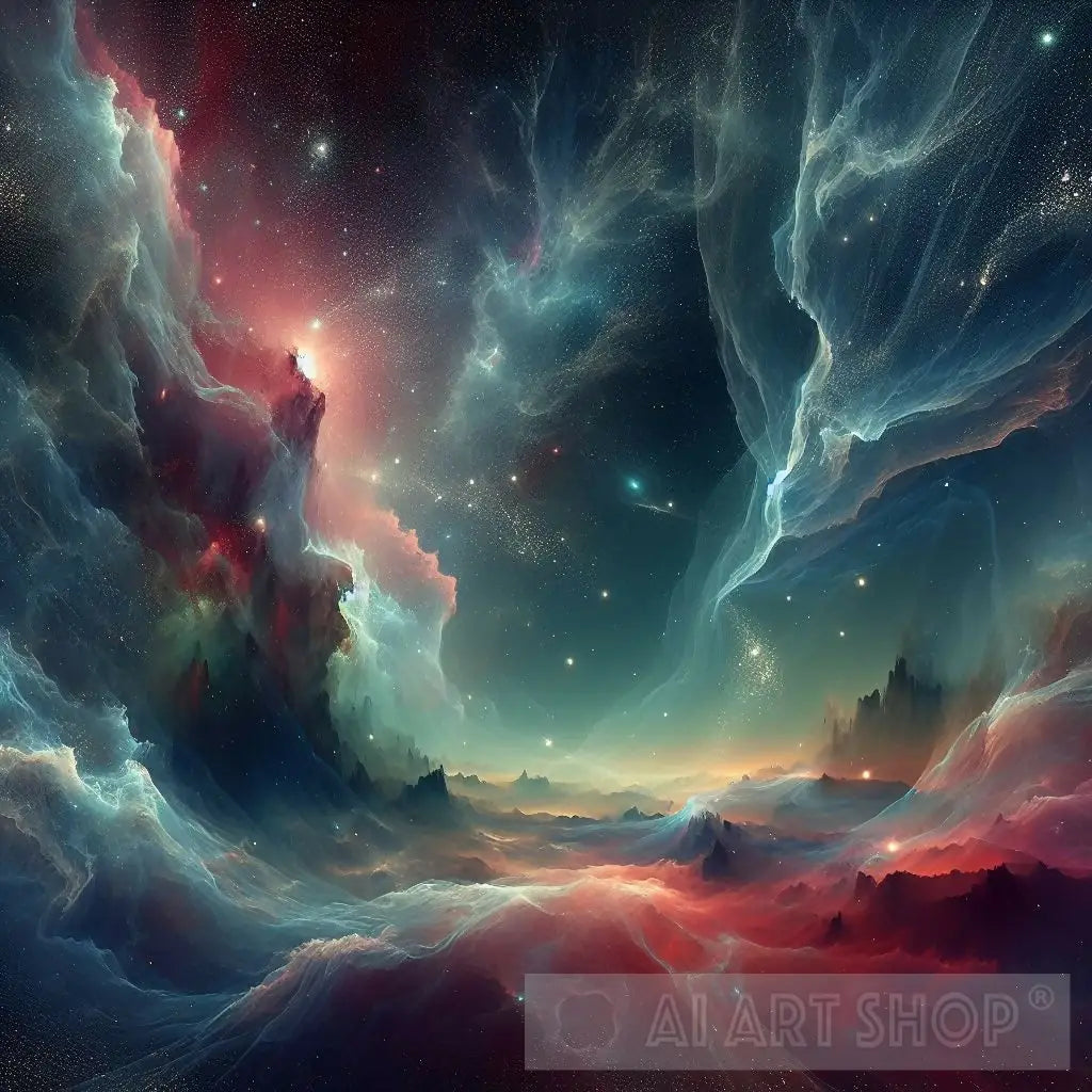 Abstract AI Art Series - Unique, AI-Generated Abstract Masterpieces