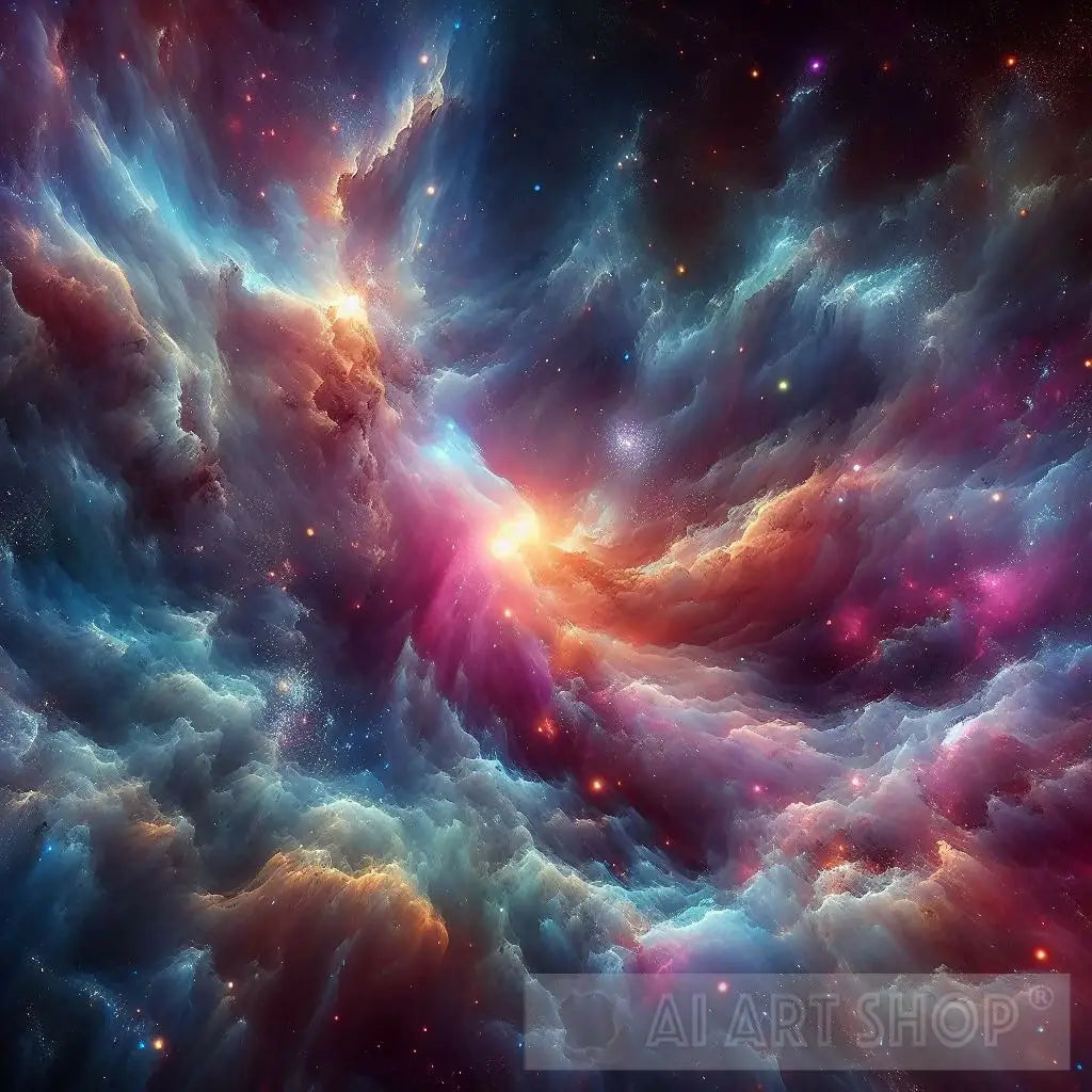 Abstract AI Art Series - Unique, AI-Generated Abstract Masterpieces