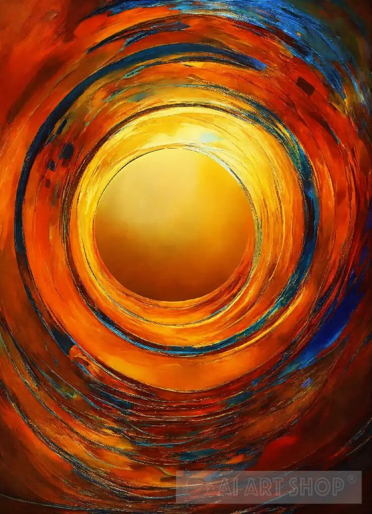 Abstract art. An unknown world.