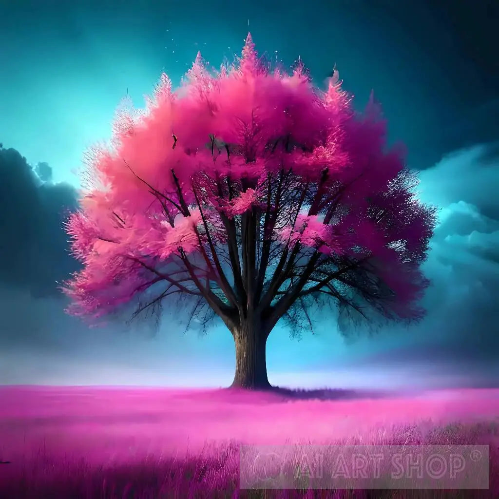 Abstract Cinematic Nature Scenery