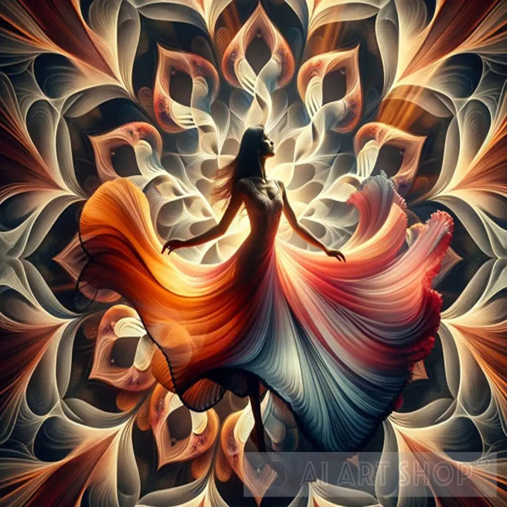 abstract fractal background