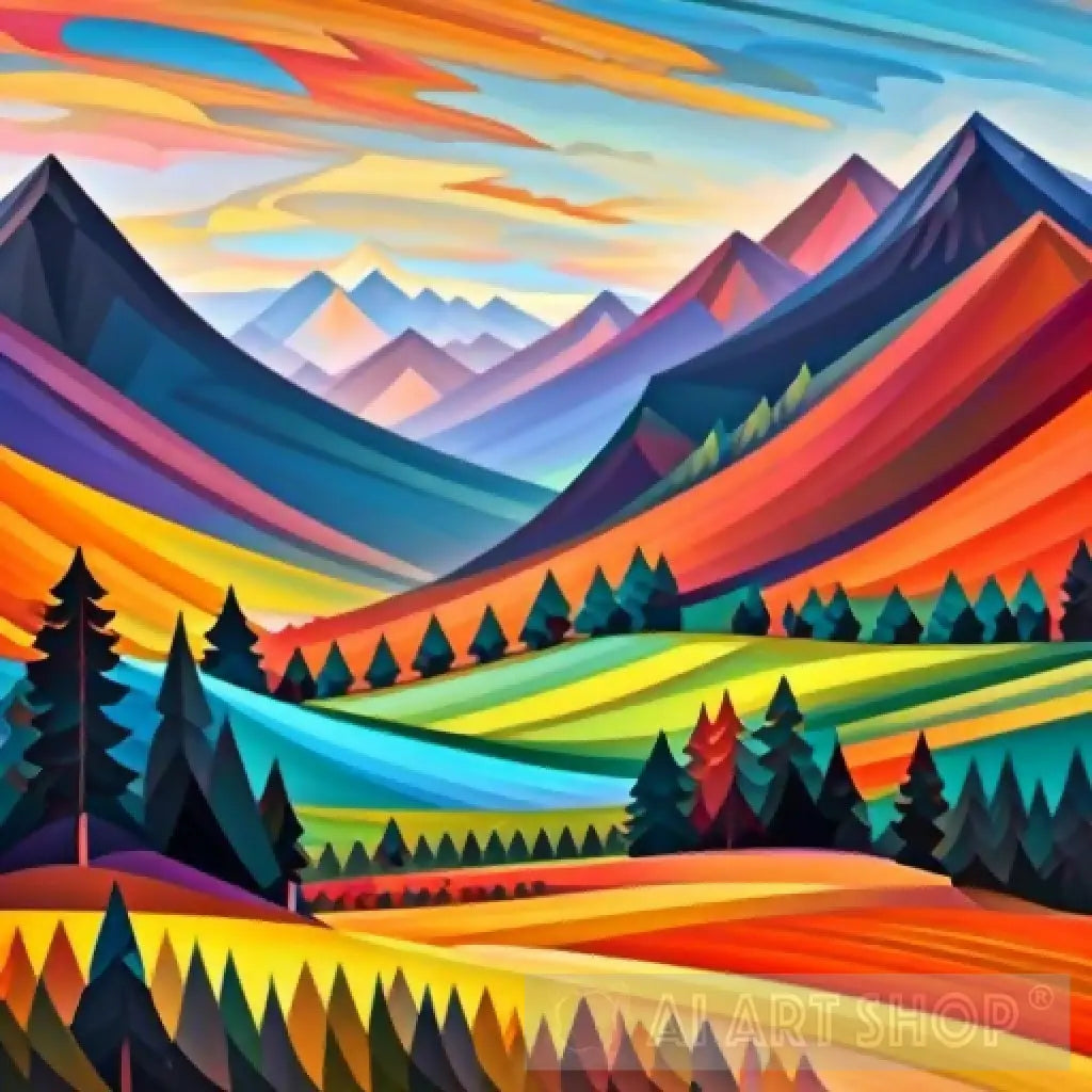 abstract landscape