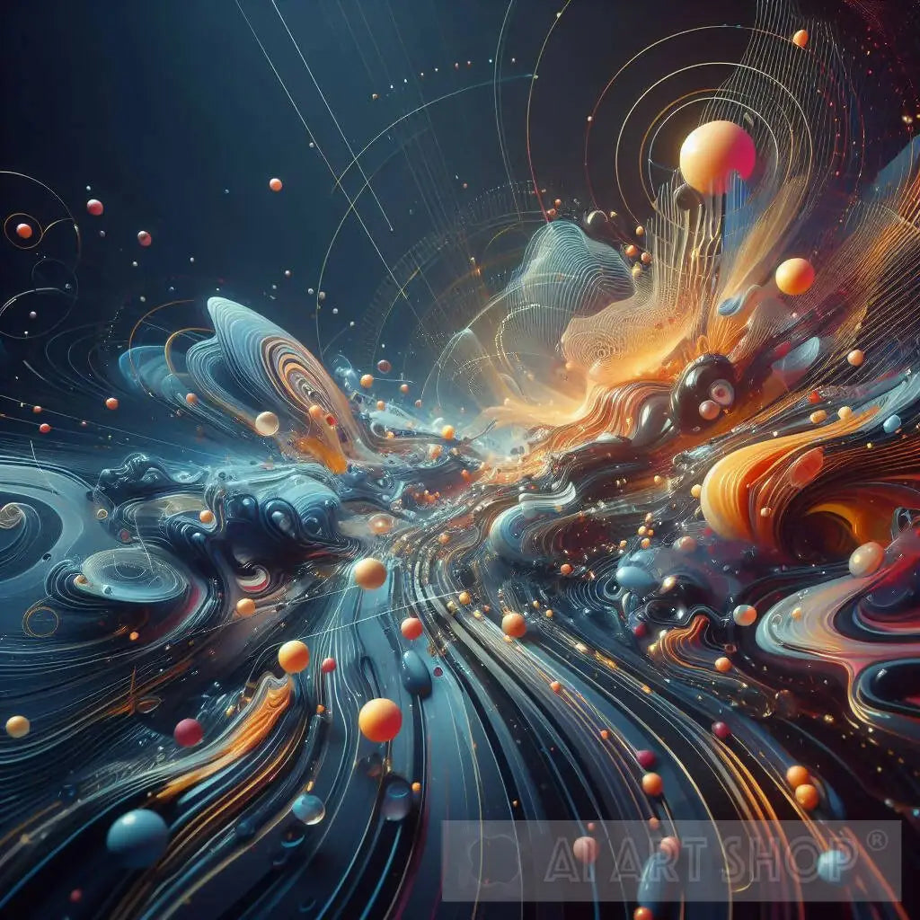 abstract, liquid fluid, tech wallpaper