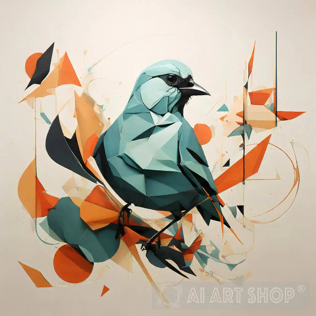 abstract of bird