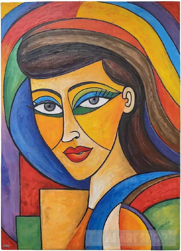 Abstract painting. Drawing