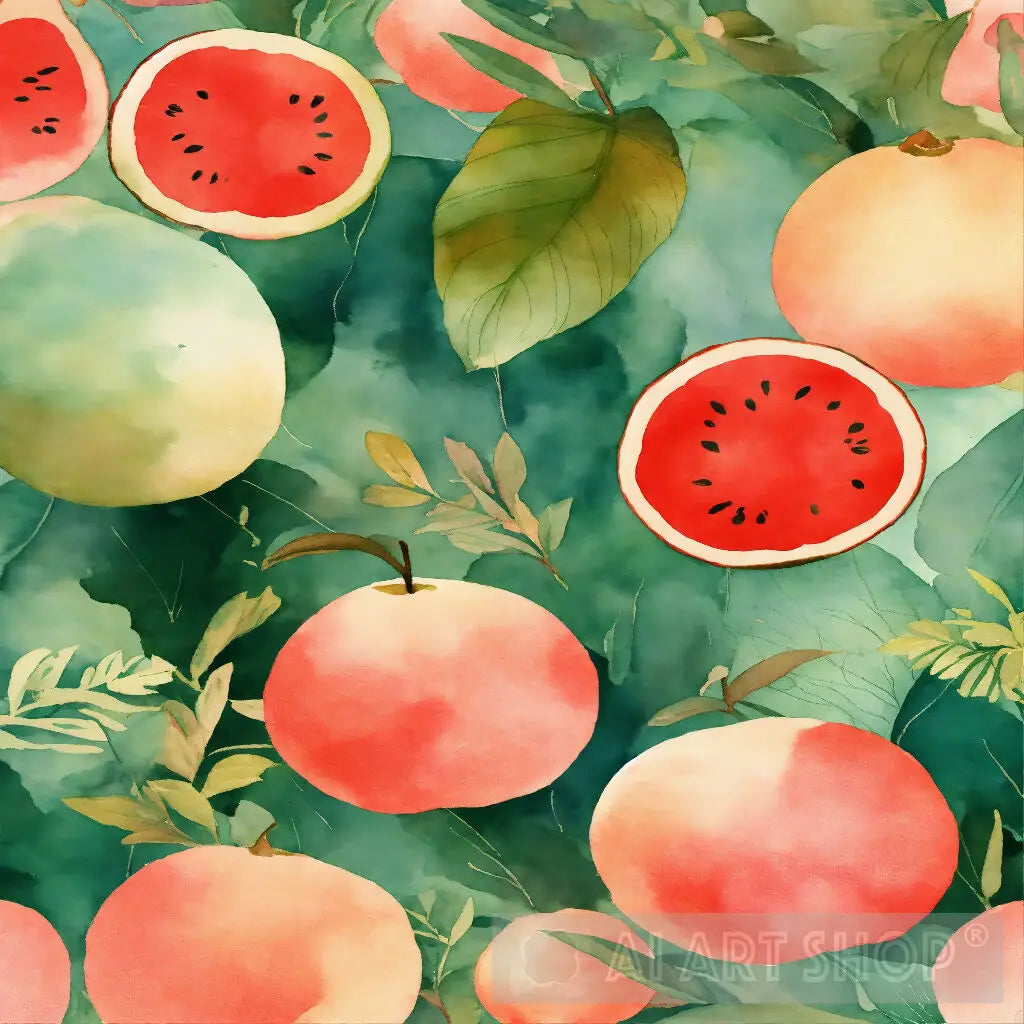 Abstract watermelon images
