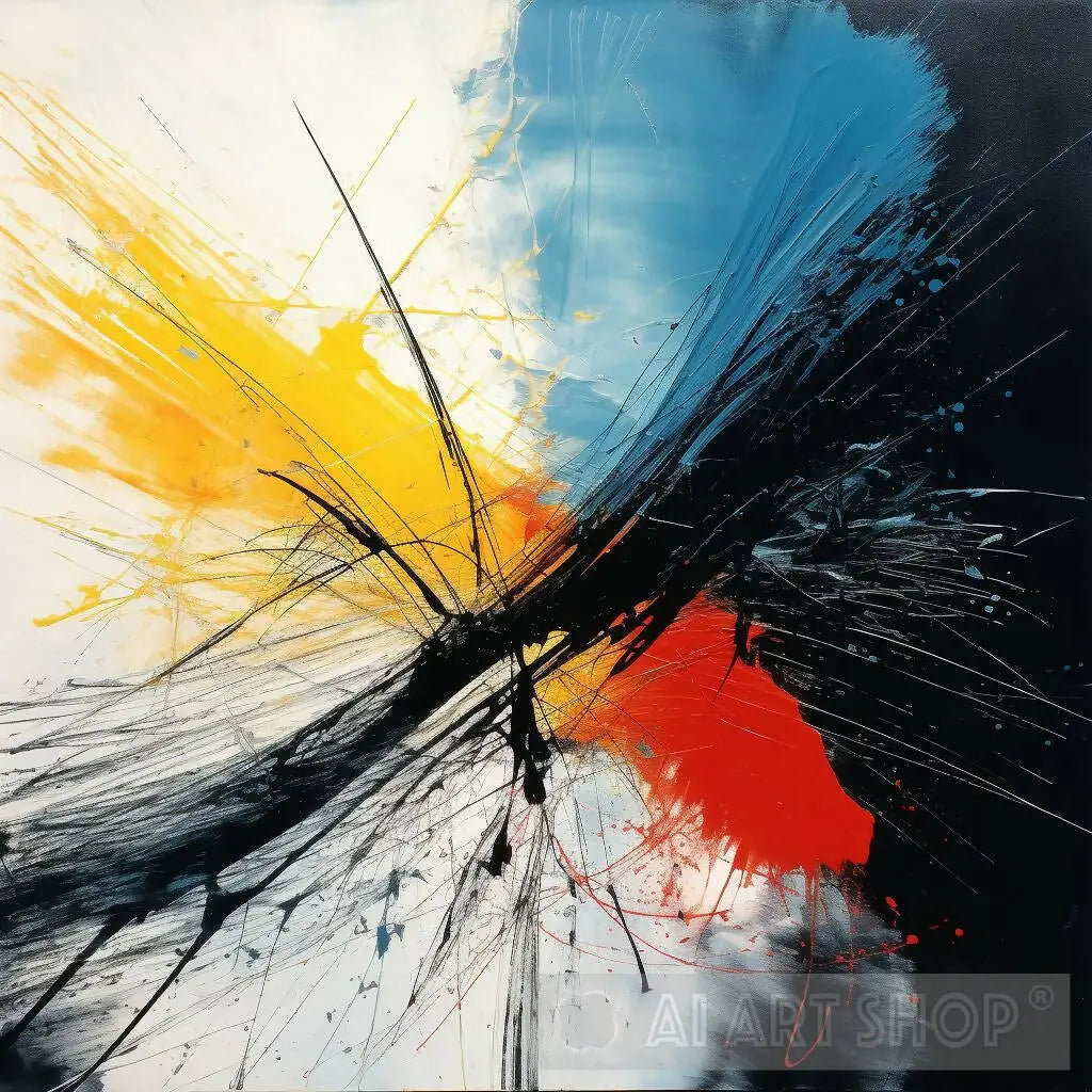 Abstract AI Art Wallpaper