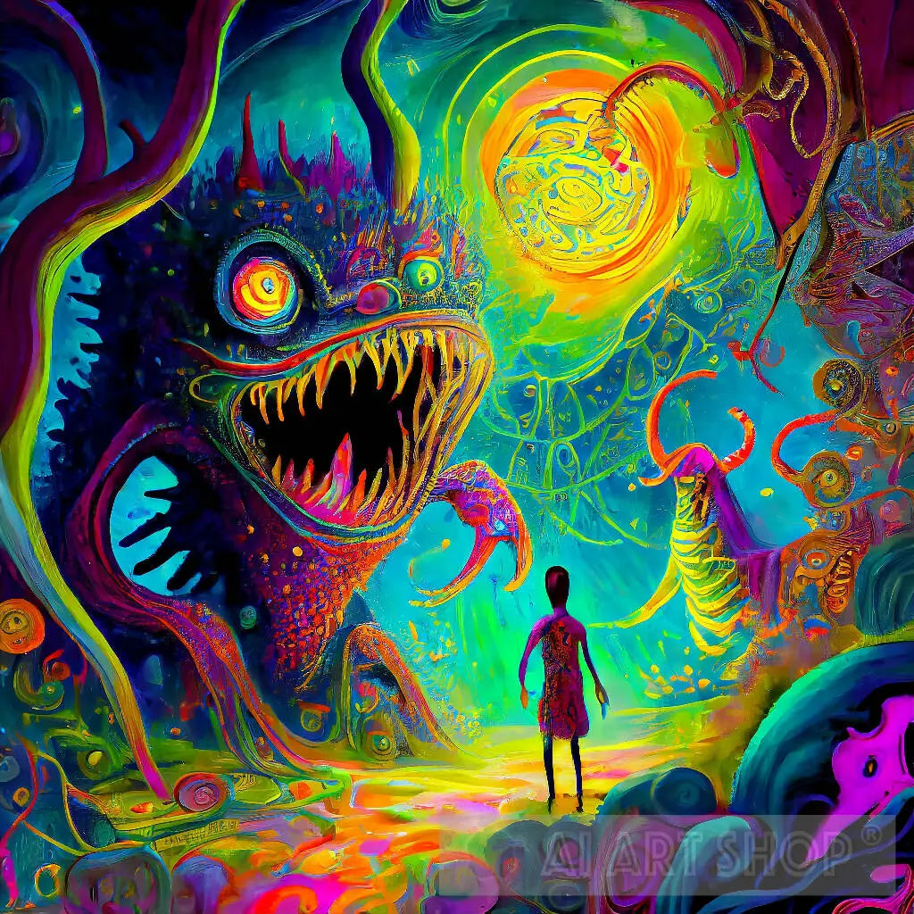 Abyssal Encounter: Dance with the Cosmic Leviathan