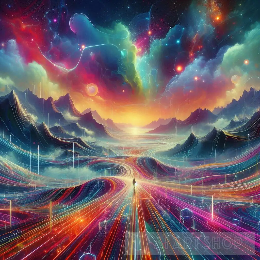 AI Paintings - Series Unique, AI-Generated Artworks