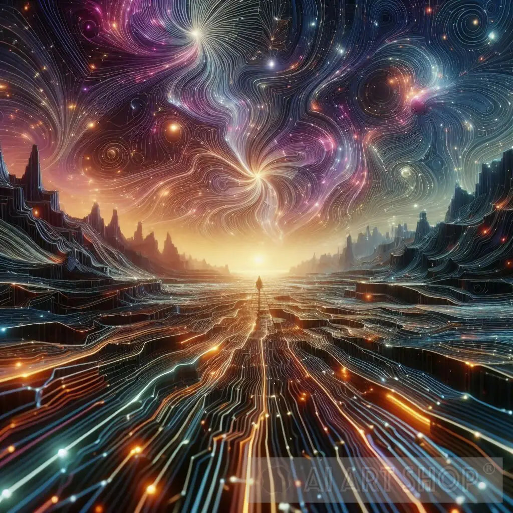 AI Paintings - Series Unique, AI-Generated Artworks