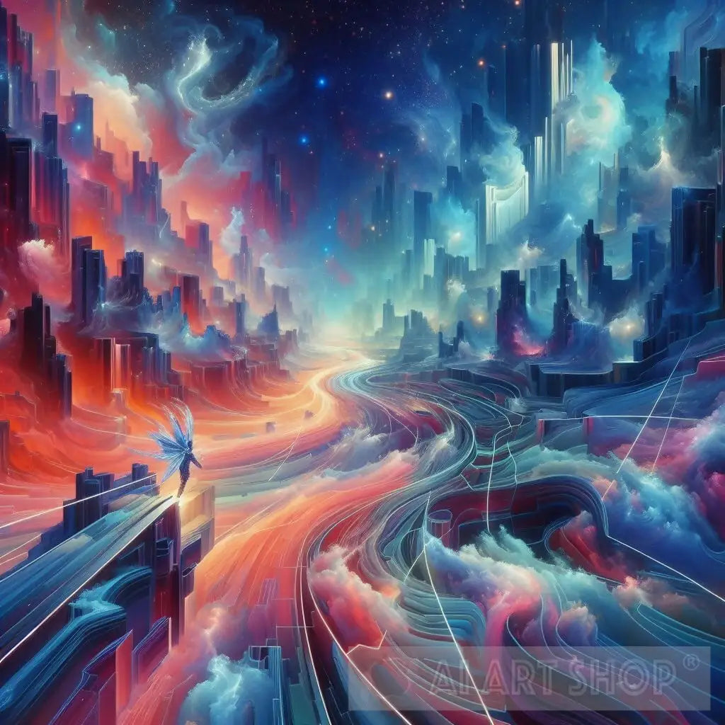 AI Paintings - Series Unique, AI-Generated Artworks