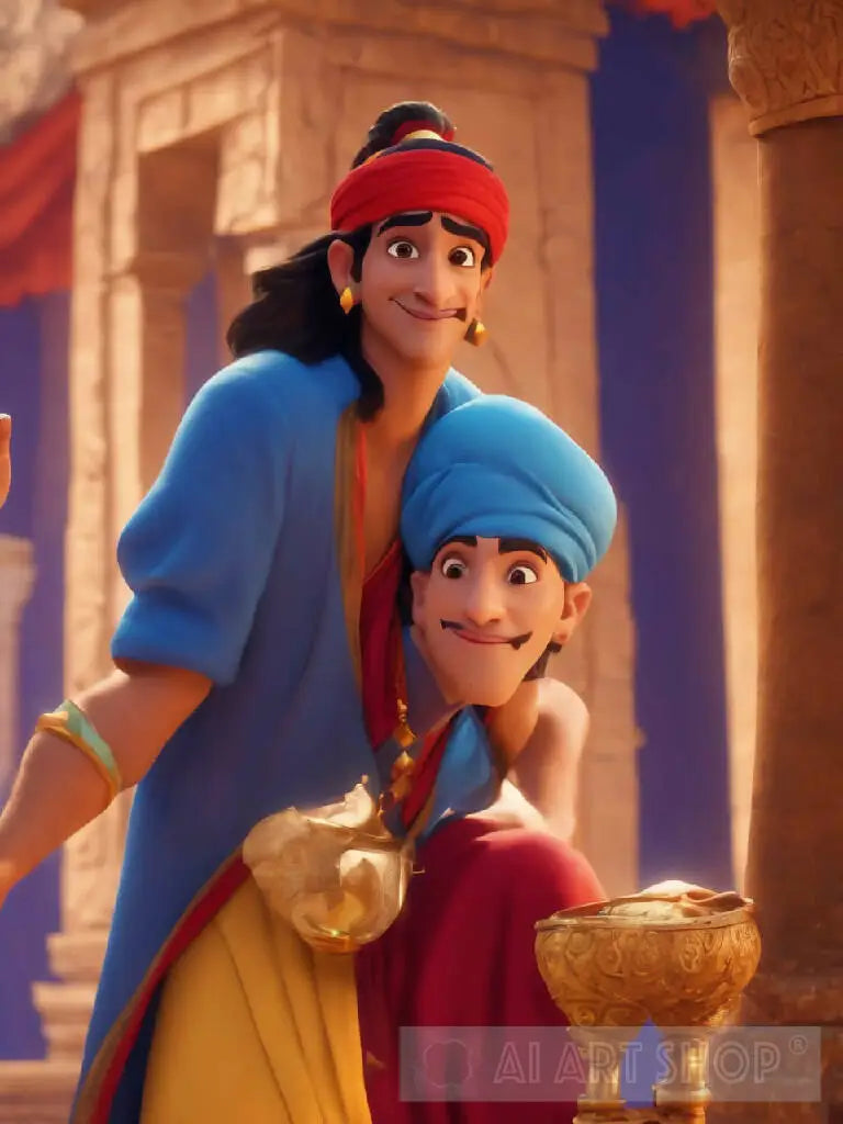 Aladin a story character