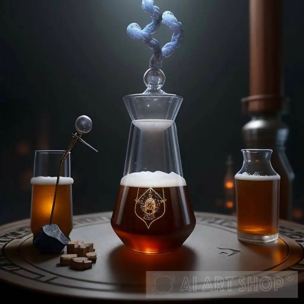 Mystical Alchemy Enchanted Brewing Transcendent Elixir Magical Labo...