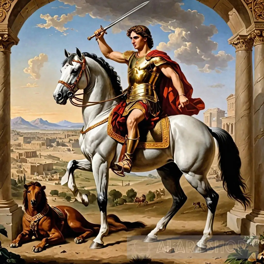 Alexander the great and his muse