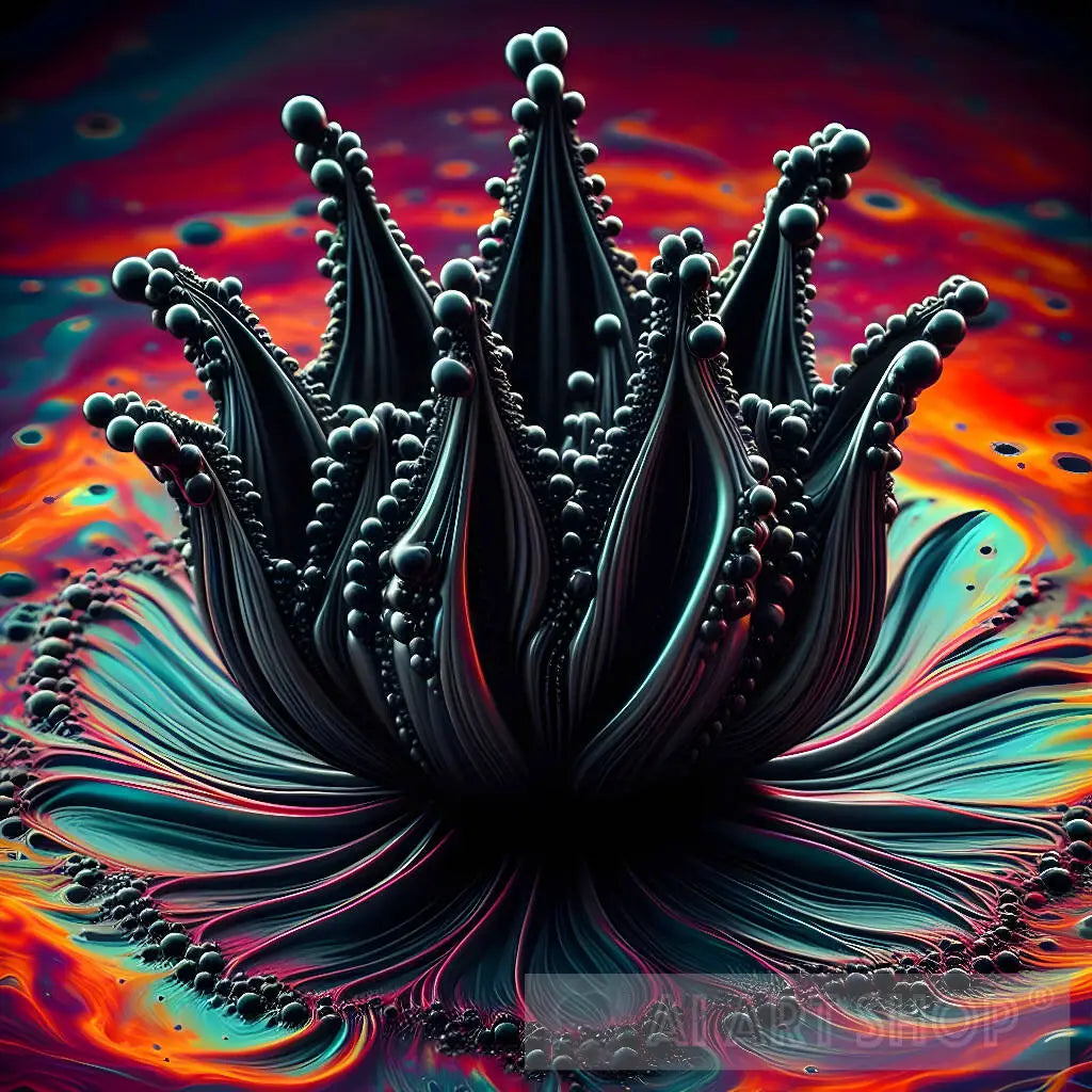 Alien Plant, Extraterrestrial Botany, Fantasy Art, Imaginative Flor...