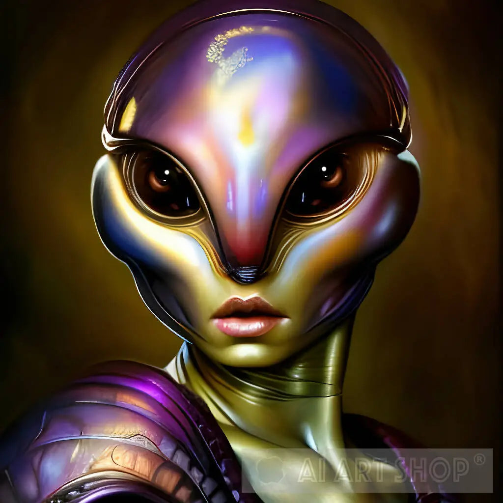 Alien portrait