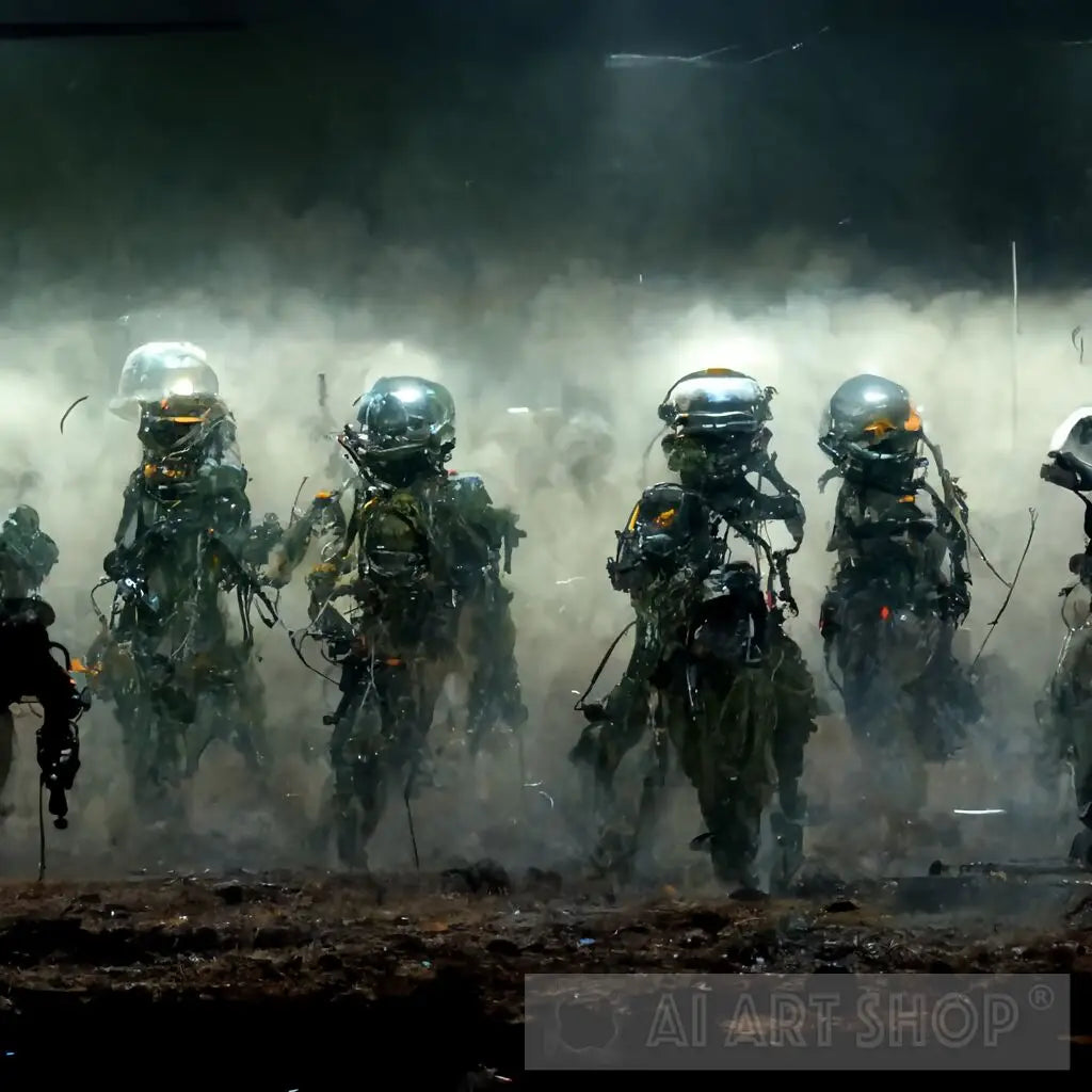 Alien, warriors, zombie, ghost, planet