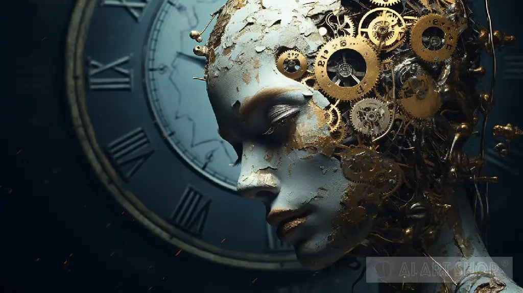 Analog Clock Steampunk Fantasy
