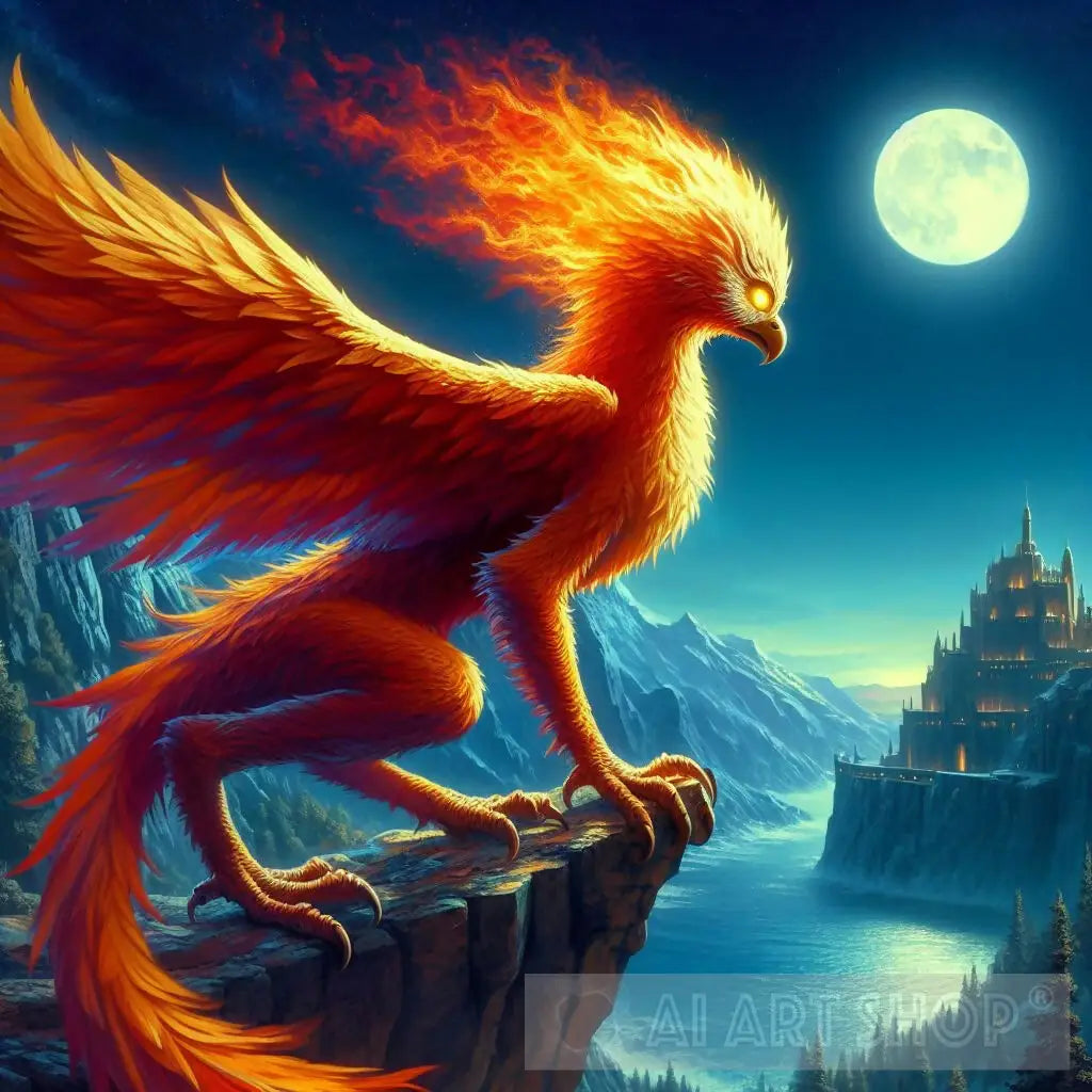 Peregrine Falcon NFT Artwork | Majesty Series