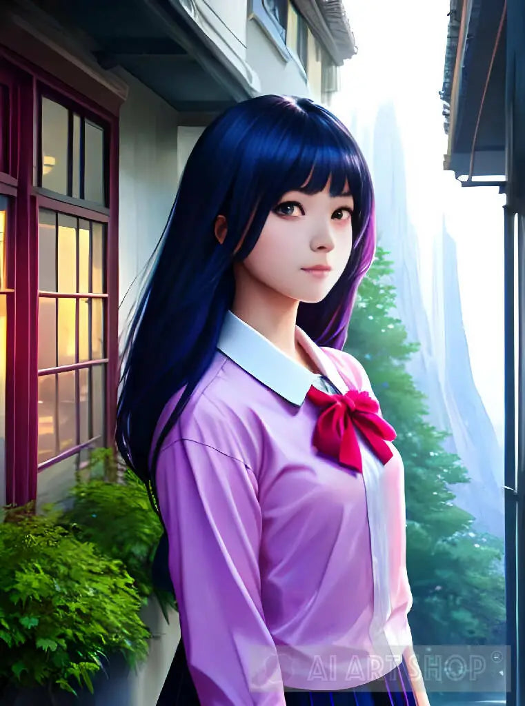 City Girl Anime style