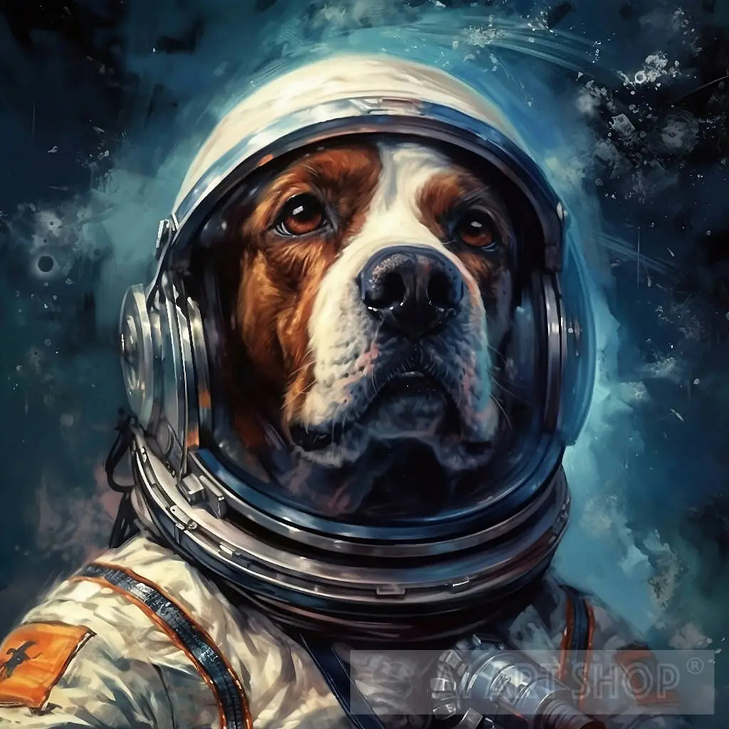 Dog, astro, space,