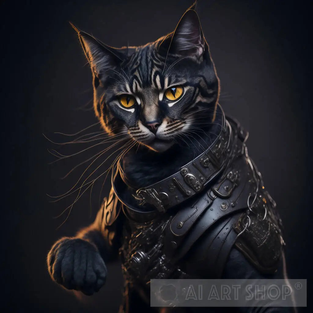 fantasy anthro cat rogue