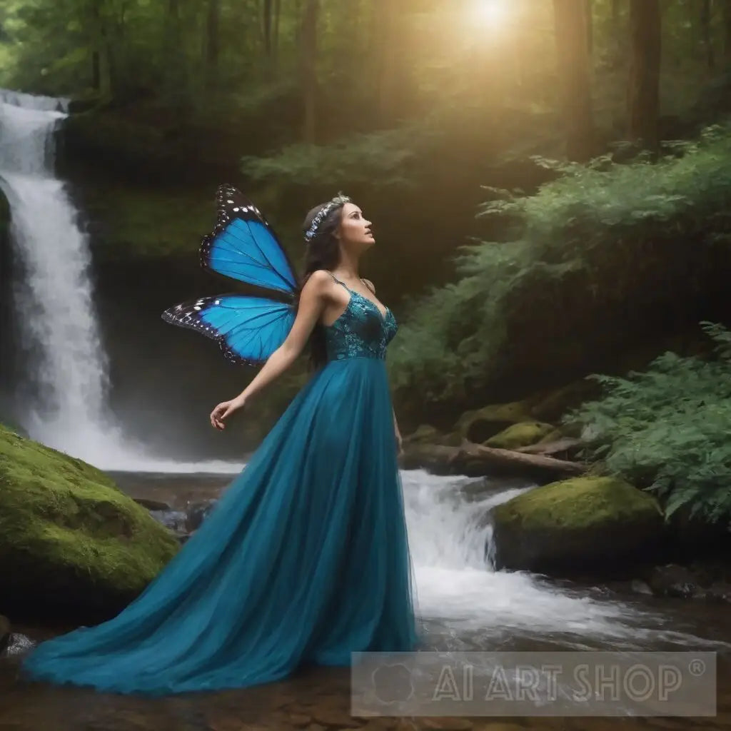 Azure: The Blue Fairy of the Whispering Falls