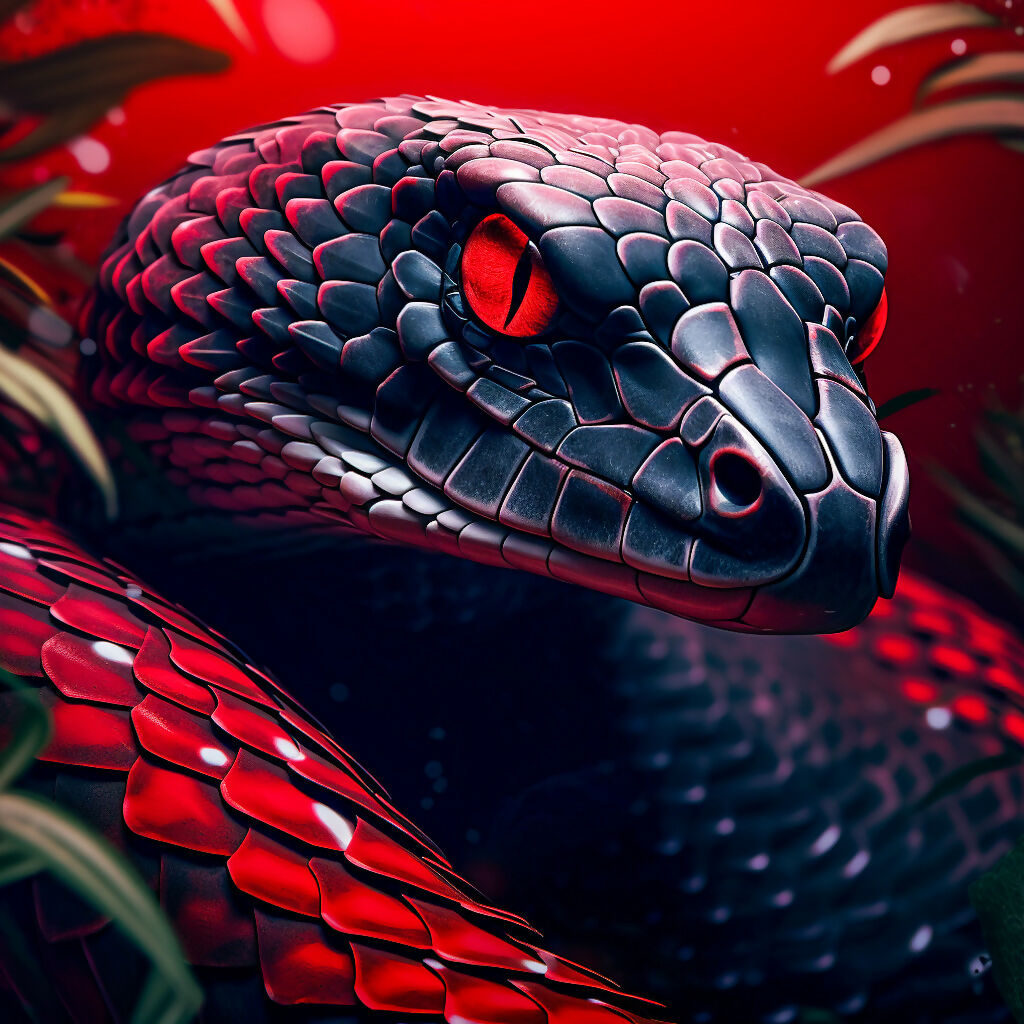 Mysterious Snake art