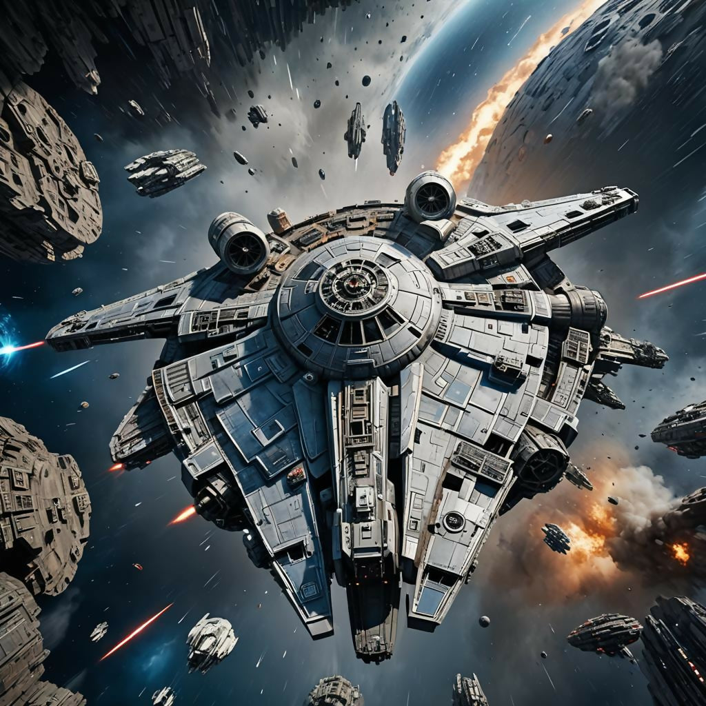 Millennium Falcon star wars 2