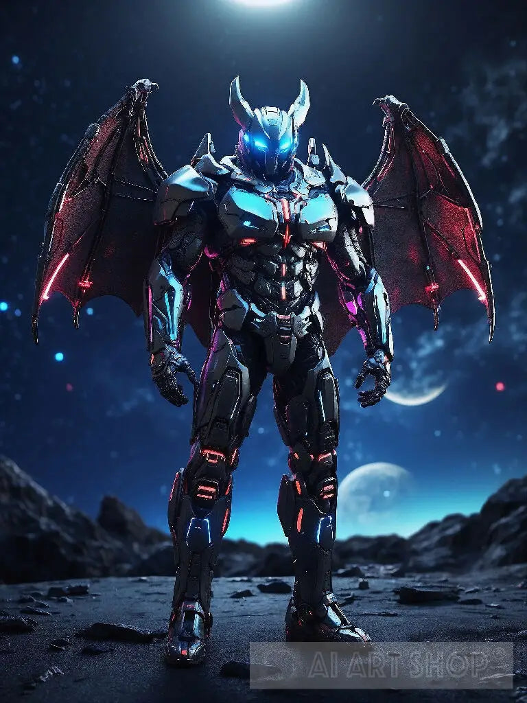 Bat in cyborg body #3