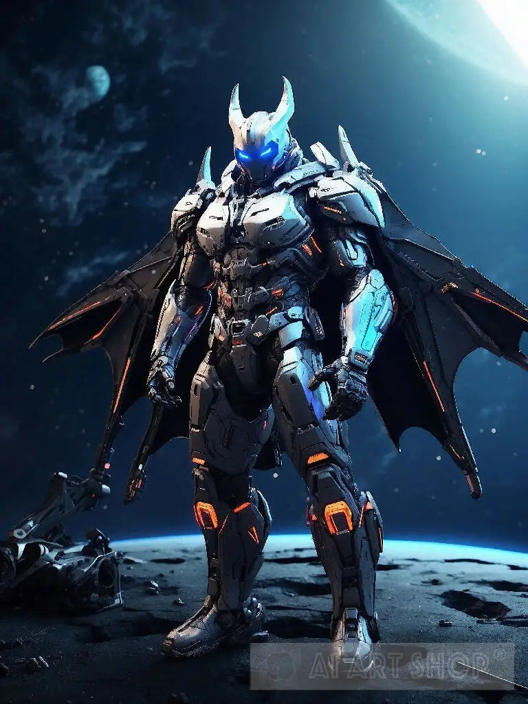 Bat in cyborg body #4