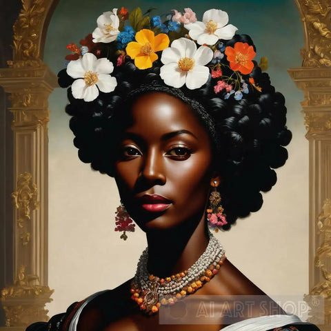 Beautiful black woman free people of color 1770