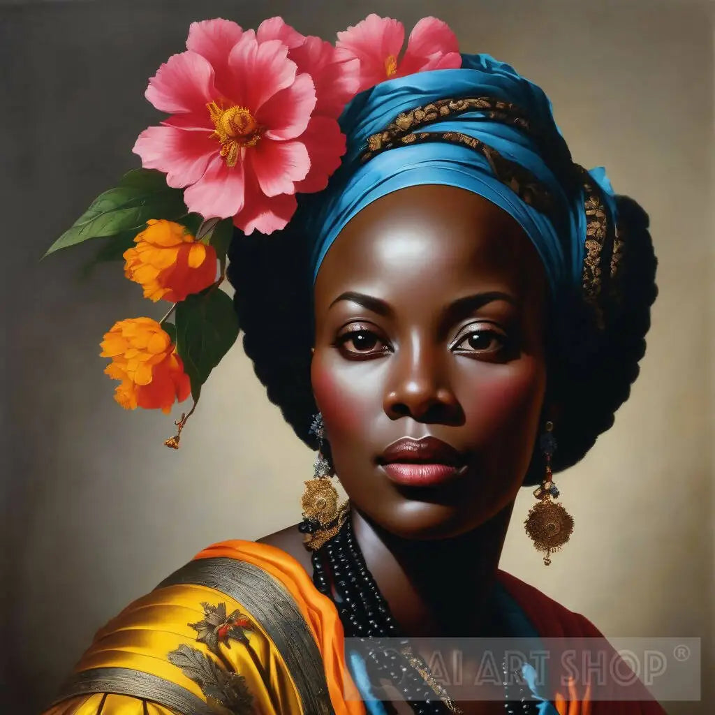 Beautiful black woman free people of color 1770