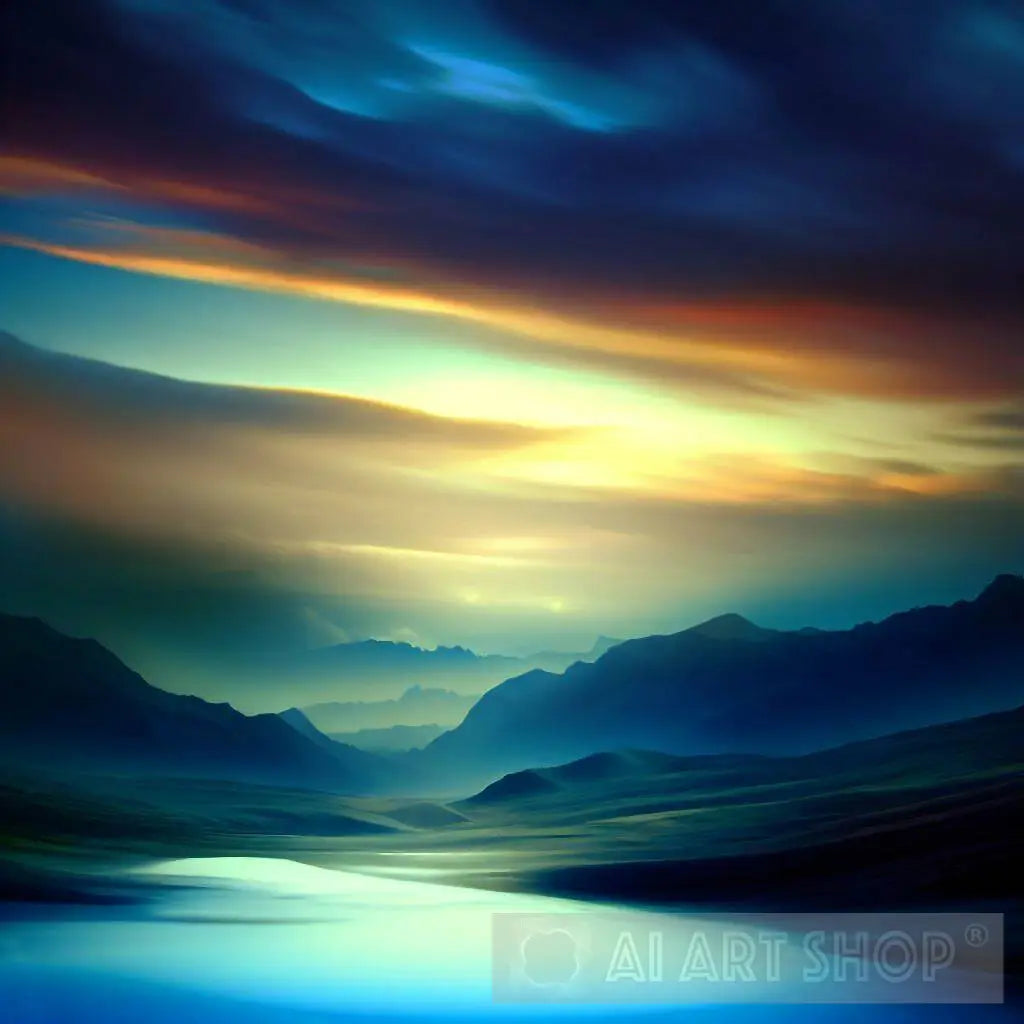 Beautiful Landscape, Realistic And Natural