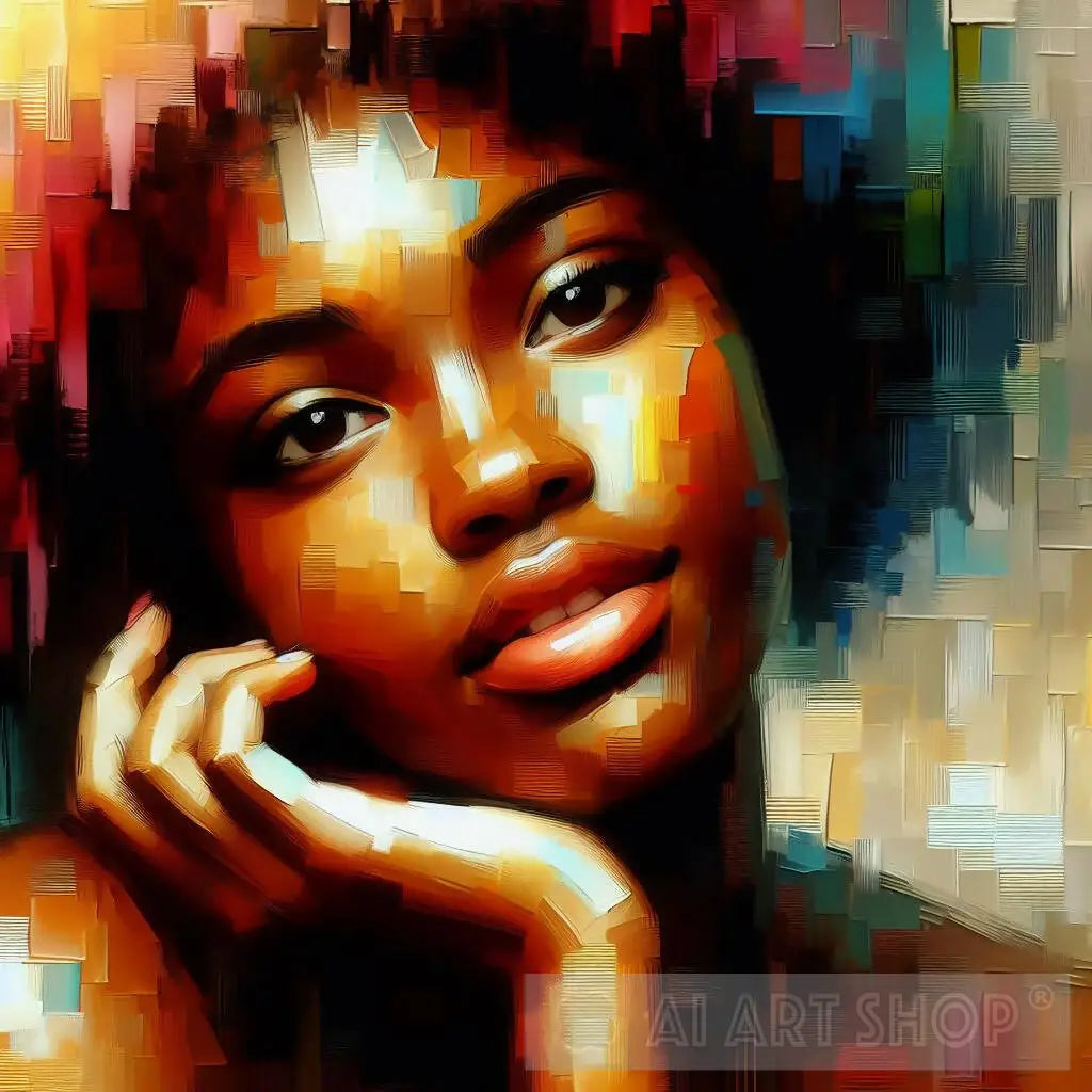 Beautiful model painting #12