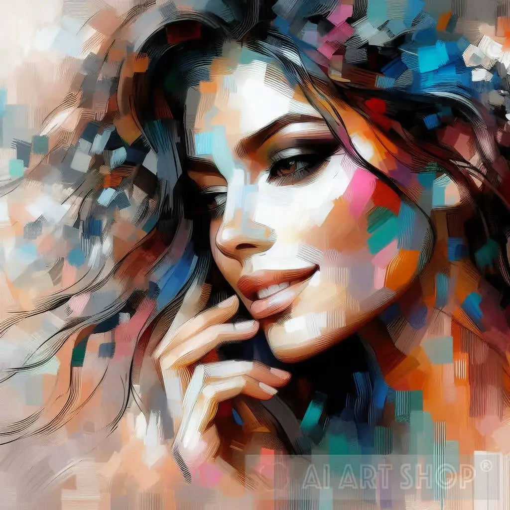 Beautiful model painting #13