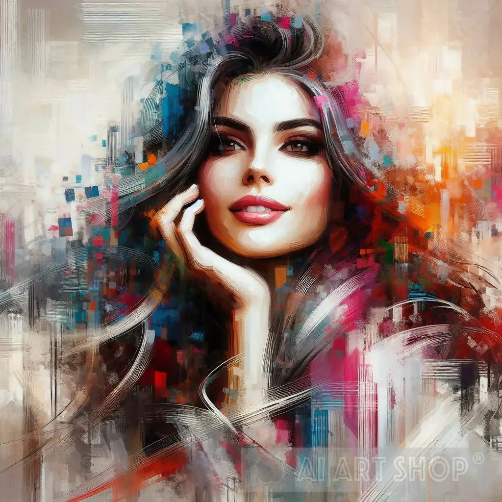 Beautiful model painting #14