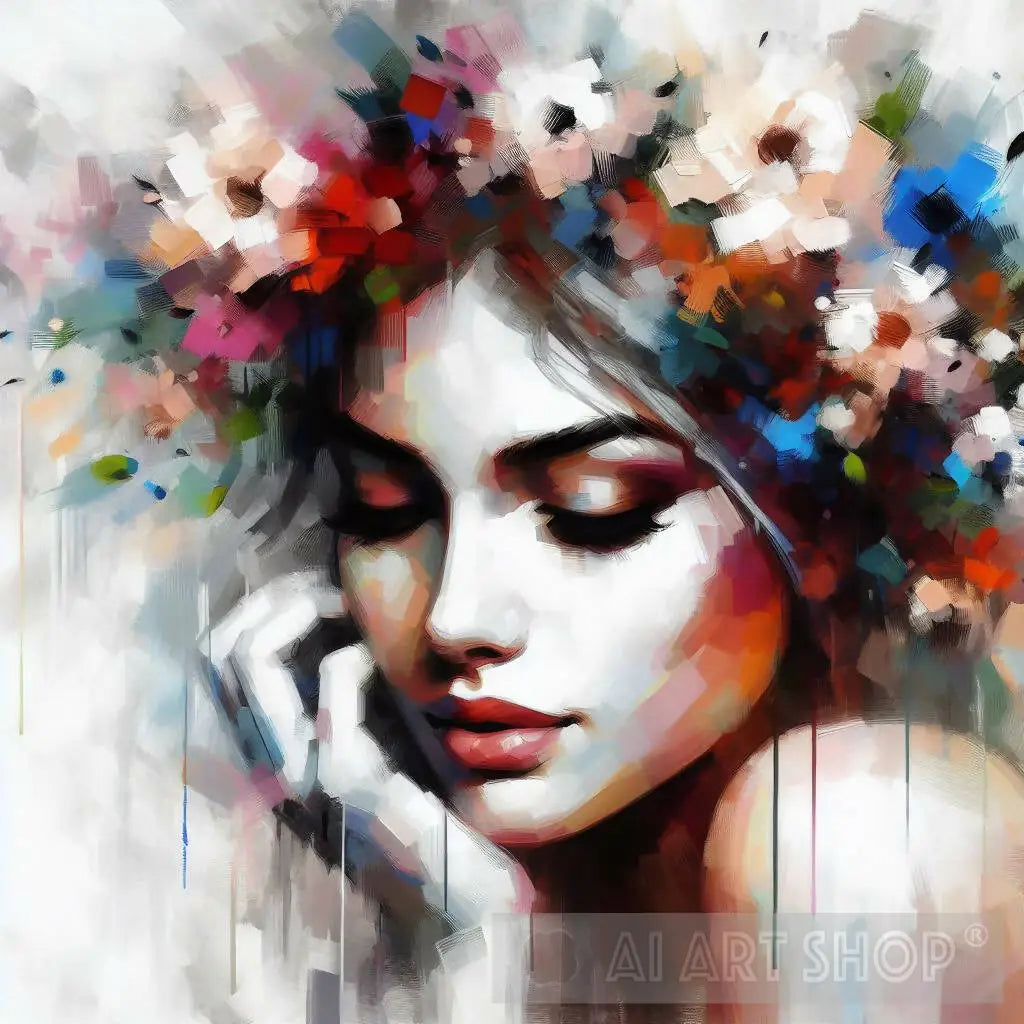 Beautiful model painting #15