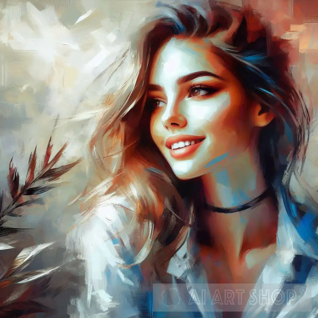 Beautiful model painting #18