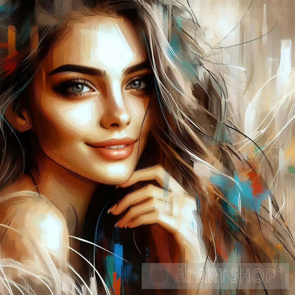 Beautiful model painting #21