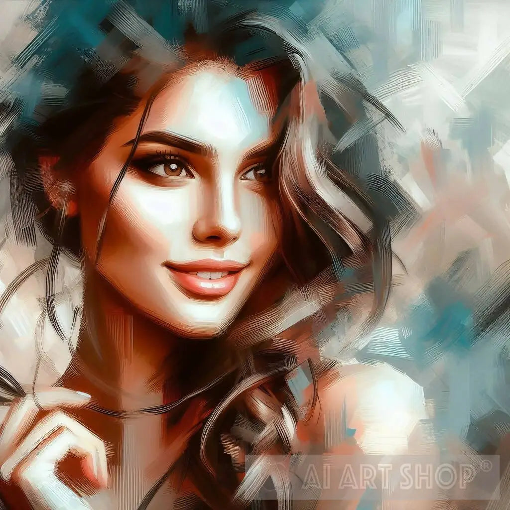 Beautiful model painting #22