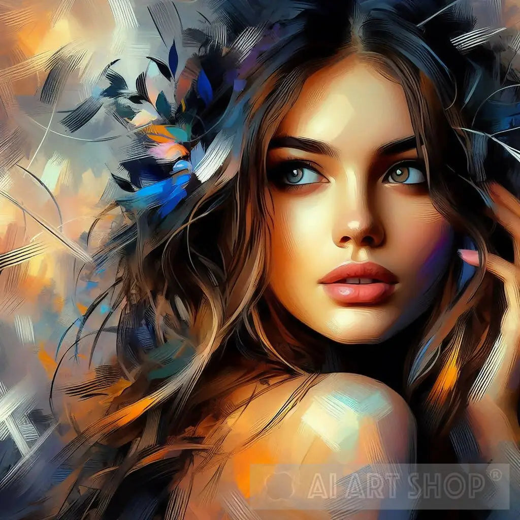 Beautiful model painting #24