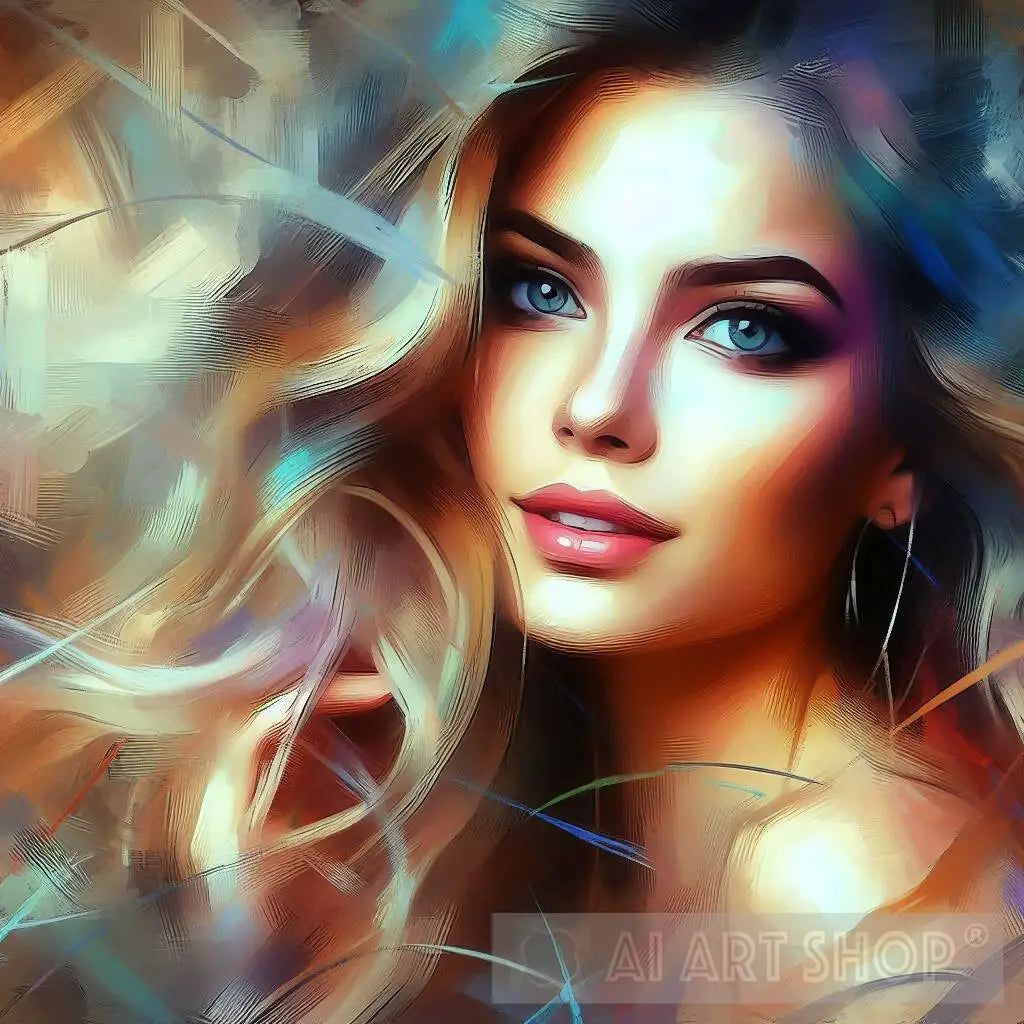 Beautiful model painting #25