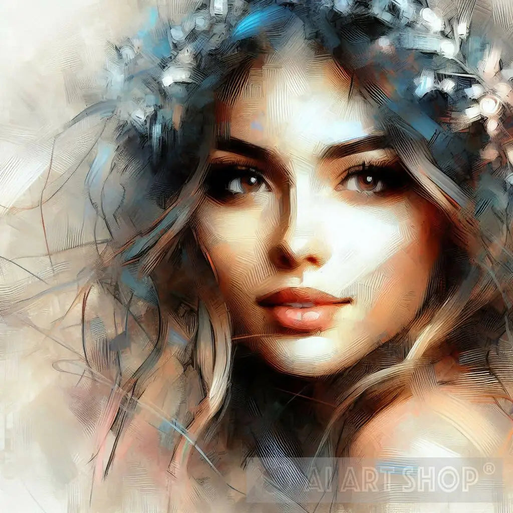 Beautiful model painting #26