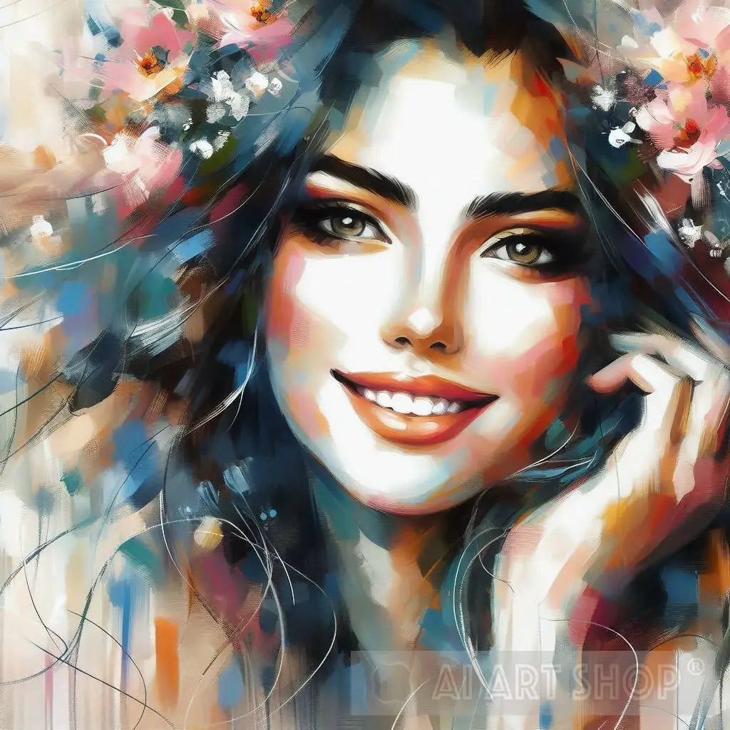 Beautiful model painting #27